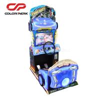 China Colorful Park Indoor Racing Simulator Game 200x190x170cm 250KG CE Certified for sale