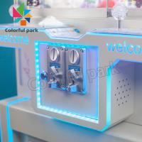 China Colorful Park Coin Operated Arcade Crane Claw Machine 80x90x205cm CE Certified for sale
