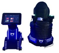 China 9D VR Racing Simulator Horse Riding Game Machine 120kg Capacity EU Plug for sale