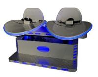 China 9D VR Racing Simulator Horse Riding Game Machine 120kg Capacity EU Plug for sale