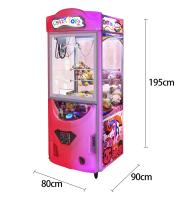 China Arcade Crane Claw Coin-Operated Toy Machine with Amusement Function and Is Customized for sale