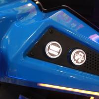 China Amusement Game Centers Plastic Material Coin-Operated Luxury Dynamic Driving Simulator for sale