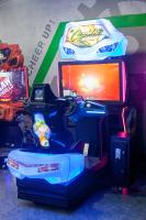 China Amusement Game Centers Plastic Material Coin-Operated Luxury Dynamic Driving Simulator for sale