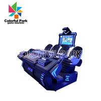 China 9D VR Dynamic Motion Race Car Driving Simulator 80x90x205cm CE Certified for sale
