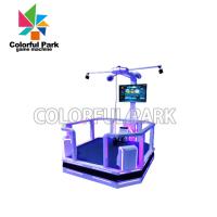 China 9D VR Dynamic Motion Race Car Driving Simulator 80x90x205cm CE Certified for sale