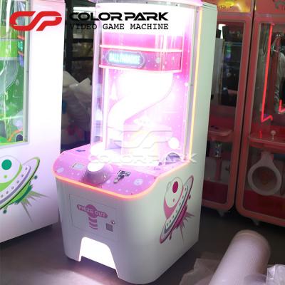 China Colorful Coin Operated Toy Crane Claw Machine 80x90x205cm CE Certified for Amusement Game Center for sale