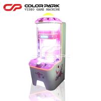 China Colorful Coin Operated Toy Crane Claw Machine 80x90x205cm CE Certified for Amusement Game Center for sale
