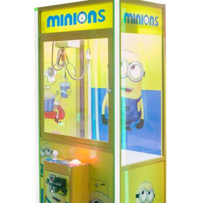 China Coin Operated Crane Claw Machine 80x90x205cm with CE Certification Colorful Custom Sticker for sale