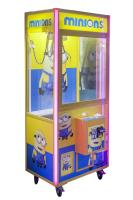 China Coin Operated Crane Claw Machine 80x90x205cm with CE Certification Colorful Custom Sticker for sale