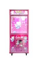 China Coin Operated Crane Claw Machine 80x90x205cm with CE Certification Colorful Custom Sticker for sale