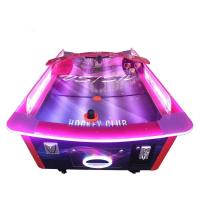 China Coin Operated U Shaped Air Hockey Table 90x80x200cm with LED Lighting for Amusement Parks for sale