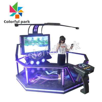 China 2 Player 9D VR Battle Gun Shooting Game Simulator 245cm Arcade Machine with CE SGS Certification for sale