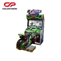 China Coin Operated Multi Moto Game Simulator 48V LED Racing Arcade Machine 90x80x200cm for sale