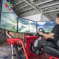 China Colorfulpark VR 3D Car Driving Car Simulator Racing Game Machine with Customization for sale