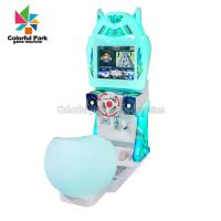 China EU Plug Colorful Park Kiddie Ride Simulator Car Racing Arcade Game Machine 150KG CE for sale