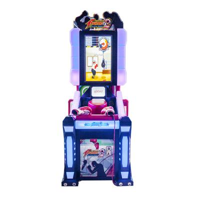 China CE Certified Coin Operated Boxing Machine 90x80x200cm Colorful Park Arcade Game for sale