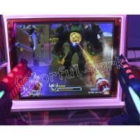 China CE Certified Coin Operated Kids Shooting Game Machine with 12 Games 80x90x205cm for sale
