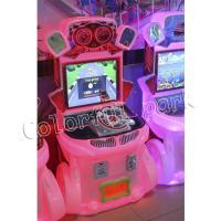 China CE Certified Coin Operated Kids Shooting Game Machine with 12 Games 80x90x205cm for sale