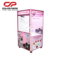 China Coin Operated Claw Crane Machine 80x90x205cm Amusement Prize Toy for Game Centers for sale