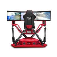 China VR Racing Simulator Arcade Machine 150KG Plastic CE Certified Indoor Amusement Ride for sale