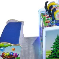 China Kid Coin Operated 42 Inch Shooting Ball Machine for Game Center CE Certified 120KGS for sale