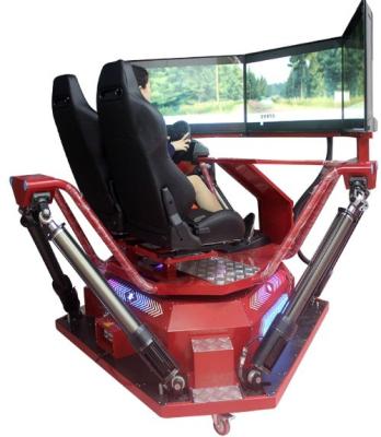 China Colorful Park 9D VR Racing Game Machine 245cm Arcade with CE SGS Certification for sale