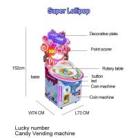 China Coin Operated Candy Machine Candy Prize Arcade For Amusement Game Center for sale