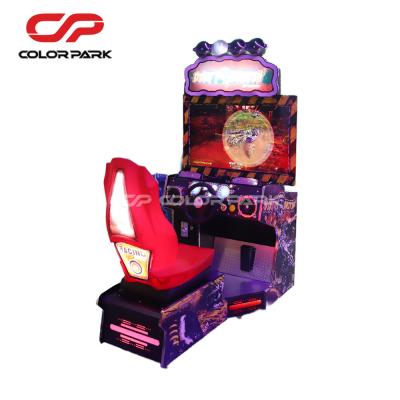 China Colorful Park Indoor Racing Simulator Game Machine 200x190x170cm CE Certified for sale