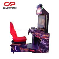 China Colorful Park Indoor Racing Simulator Game Machine 200x190x170cm CE Certified for sale