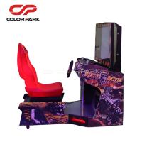 China Colorful Park Indoor Racing Simulator Game Machine 200x190x170cm CE Certified for sale