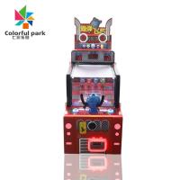China Kids Coin-Operated Shooting Ball Machine 90x80x200cm Arcade Game for Game Center for sale