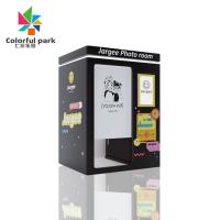 China CE Certified Coin Operated Photo Booth Arcade Machine 150KG Indoor Park Ride for sale