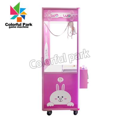 China Coin Operated Crane Claw Machine 80x90x205cm for Amusement Game Center for sale