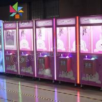 China Coin Operated Crane Claw Machine 80x90x205cm for Amusement Game Center for sale