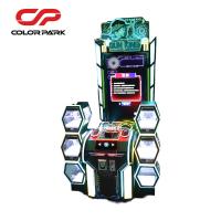 China Coin Operated Shooting Video Game Simulator 90x80x200cm for Amusement Park for sale