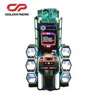 China Coin Operated Shooting Video Game Simulator 90x80x200cm for Amusement Park for sale