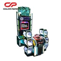 China Coin Operated Shooting Video Game Simulator 90x80x200cm for Amusement Park for sale