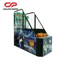 China Indoor 2 Player Basketball Arcade Game Machine 200W Coin Operated for Amusement Centers for sale