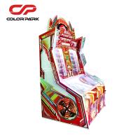 China Colorful Direct Coin Pusher Arcade Game Machine 90x80x200cm CE Certified for Vending for sale