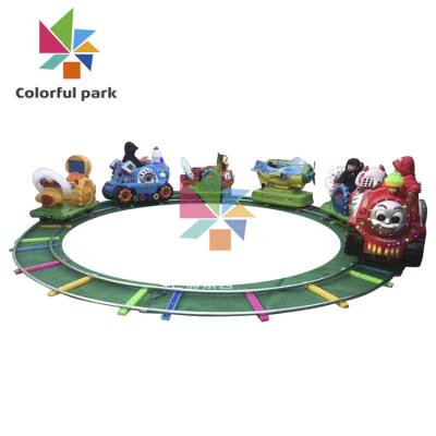 China Colorful Park Kid Train Game Arcade Machine 150kg CE Certified Indoor Outdoor for sale