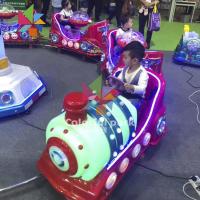 China Colorful Park Kid Train Game Arcade Machine 150kg CE Certified Indoor Outdoor for sale