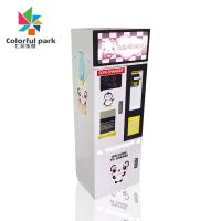 China Customized Colorful 3D Arcade Crane Claw Machine 90x80x200cm Coin Operated Vending Game for sale