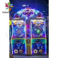 China Colorful Park Arcade Claw Crane Machine 90x80x200cm CE Certified Coin Operated Prize Game for sale