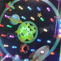 China Colorful Park Arcade Claw Crane Machine 90x80x200cm CE Certified Coin Operated Prize Game for sale