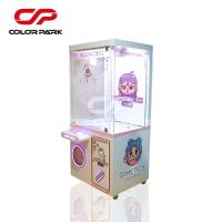China Arcade Coin Operated Claw Crane Machine 80x90x205cm for Amusement Game Center for sale
