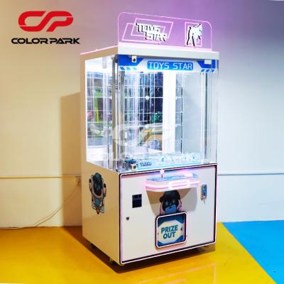 China Customized Coin Operated Toy Crane Claw Machine 90x80x200cm CE Certified for Amusement Park for sale