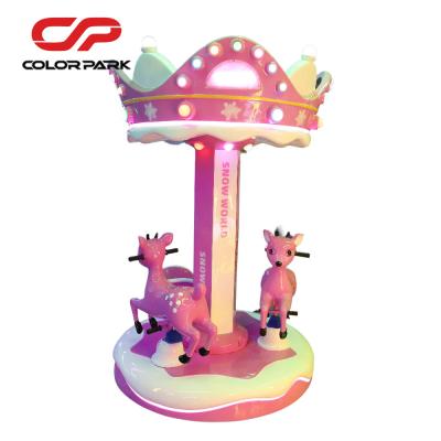 China Colorful Park Coin Operated Claw Crane Machine 90x80x200cm with LED Lights and CE Certification for sale