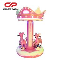 China Colorful Park Coin Operated Claw Crane Machine 90x80x200cm with LED Lights and CE Certification for sale