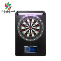 China EU Plug Colorful Park Indoor Coin Operated Electronic Sports Dart Game Machine 200kg for sale