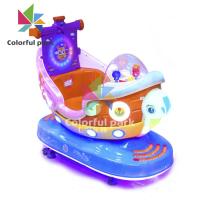 China Colorful Park Coin Operated Crane Claw Machine 80x90x205cm with LED Lighting and CE Certification for sale